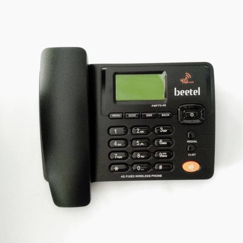 Beetel F3-4G FIXED WIRELESS PHONE Corded Landline Phone Price in India ...