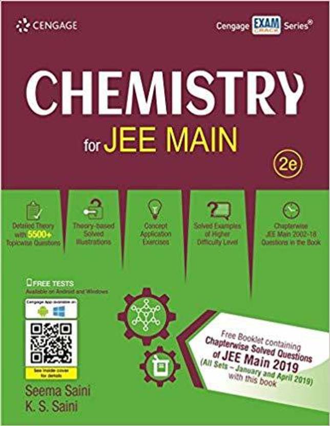CENGAGE CHEMISTRY FOR JEE MAINS (3e)-2019 With 18 yrs JEE Main (2002 ... CENGAGE CHEMISTRY FOR JEE MAINS (3e)-2019 With 18 yrs JEE Main (2002 ...