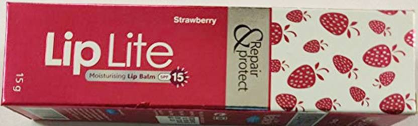 Lip Lite Moisturising Lip Balm SPF 15 15g Strawberry - Price in India ...