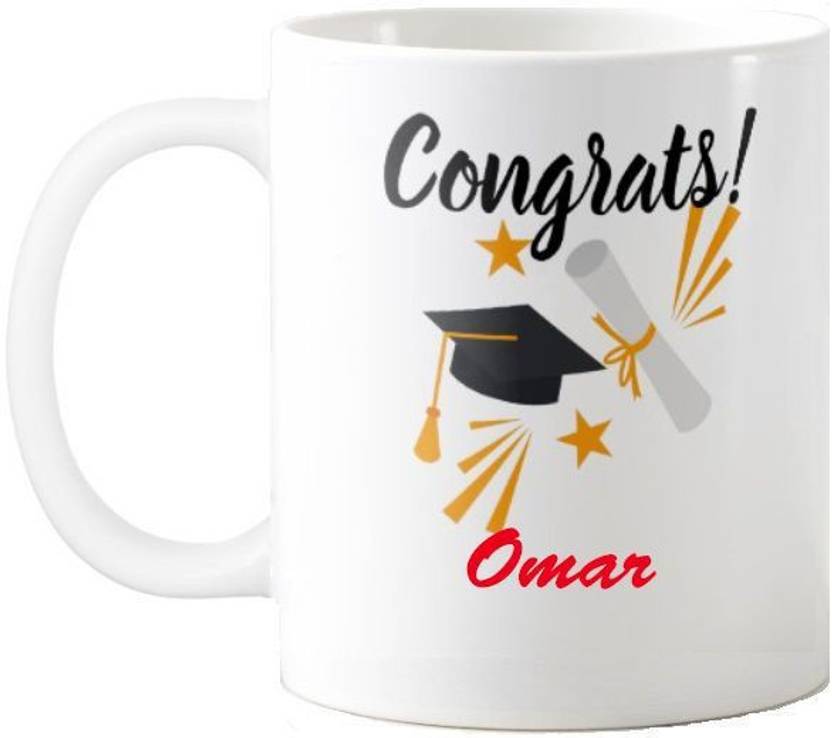 Exoctic Silver Omar Congratulations Quotes Gift 55 Ceramic Coffee Mug ...