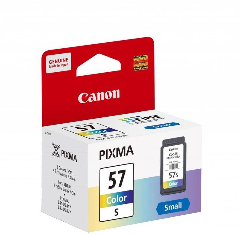 Canon CL-57s for E3370/ E410/E4270/E4570 Tri-Color Ink Cartridge ...