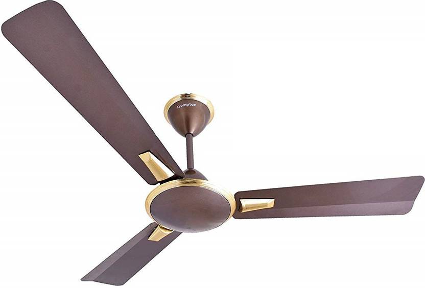 Crompton Aura Prime Antidust 1200 MM Ceiling Fan (Dusky Brown) 1200 mm ...
