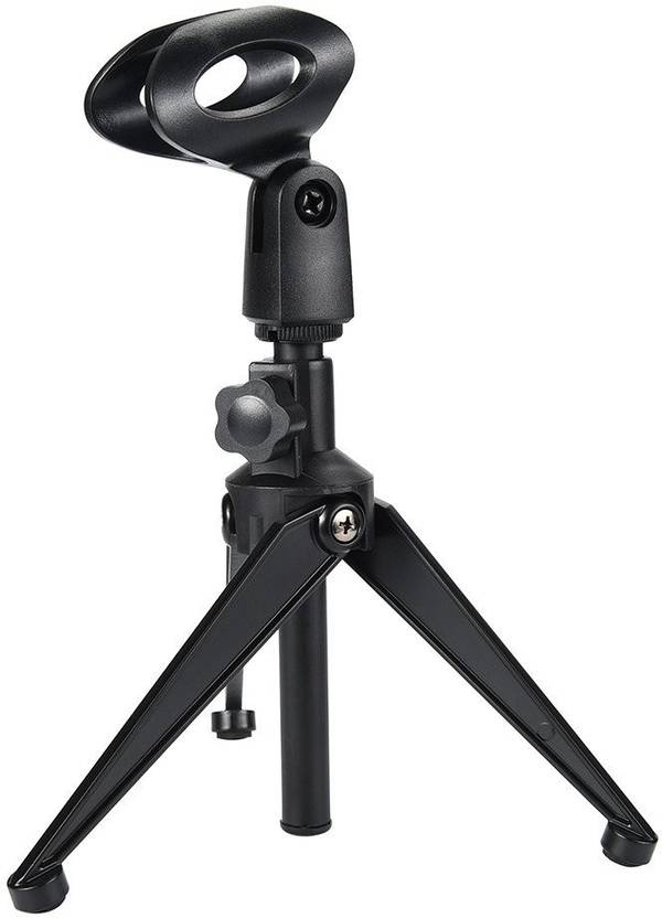 Techtest Tripod Microphone Stand Table Top Mic Holder Microphone Stand ...