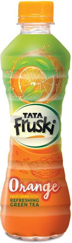 Tata Fruski Orange Fruit Drink With Refreshing Green Tea Price In India