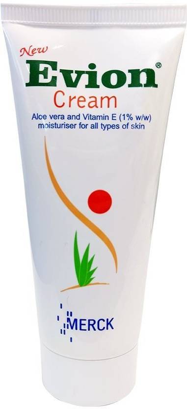 Merck Evion Cream - Aloe Vera and Vitamin E w/w Moisturiser for All ...