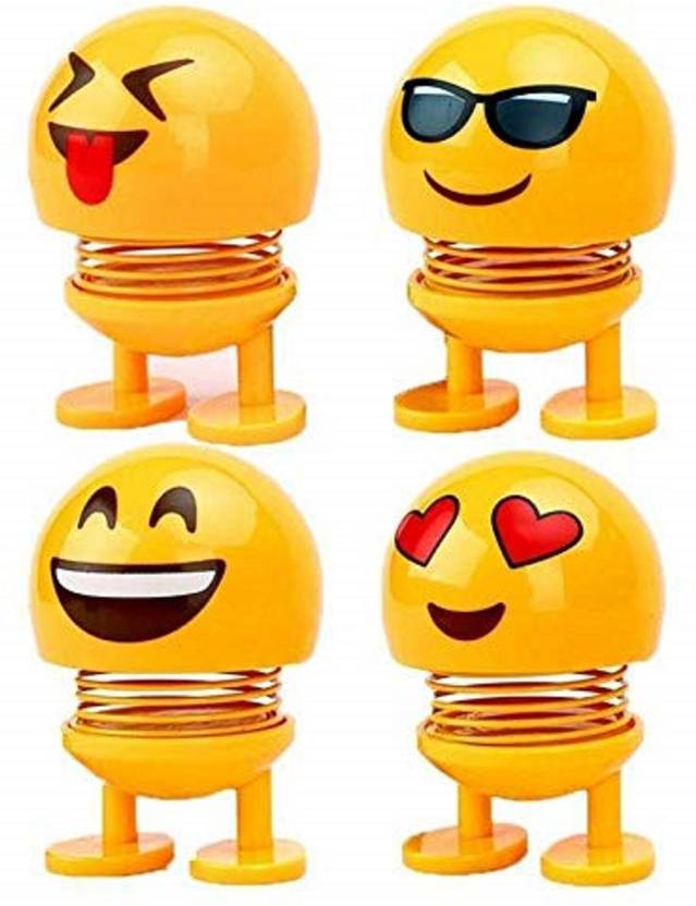 H & S Designer Studio Studio Smiley Spring Doll, Emoticon Figure Funny ...