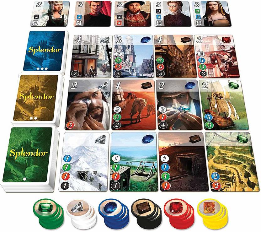 Asmodee Splendor Strategy & War Games Board Game - Splendor . shop for Asmodee products in India ...
