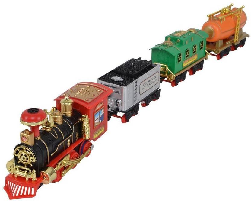 CHESHTHA Light & Sound Choo choo Train Set For Kids - Light & Sound ...