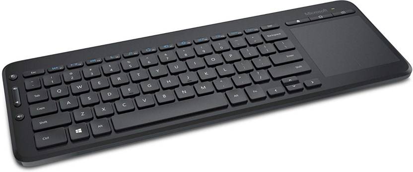 MICROSOFT All-In-One Media Keyboard (N9Z-00001) Bluetooth, Wireless ...