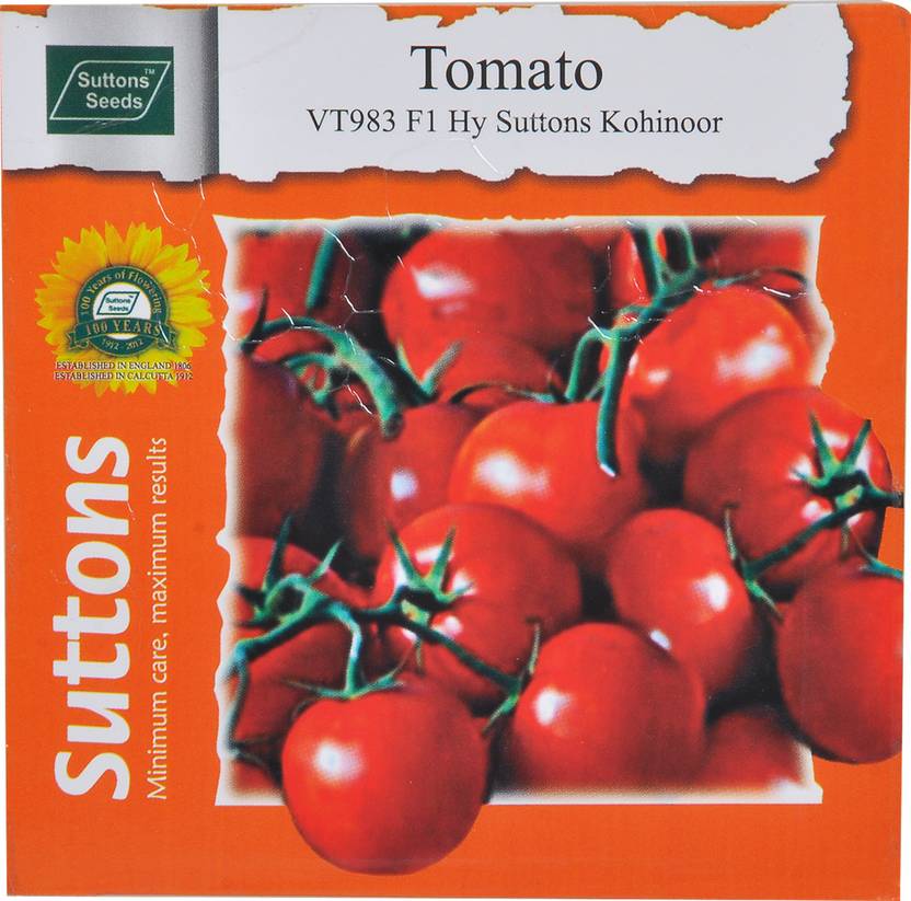 Sutton Seeds Tomato F1 Hy. Suttons Kohinoor Seed Price in India - Buy ...