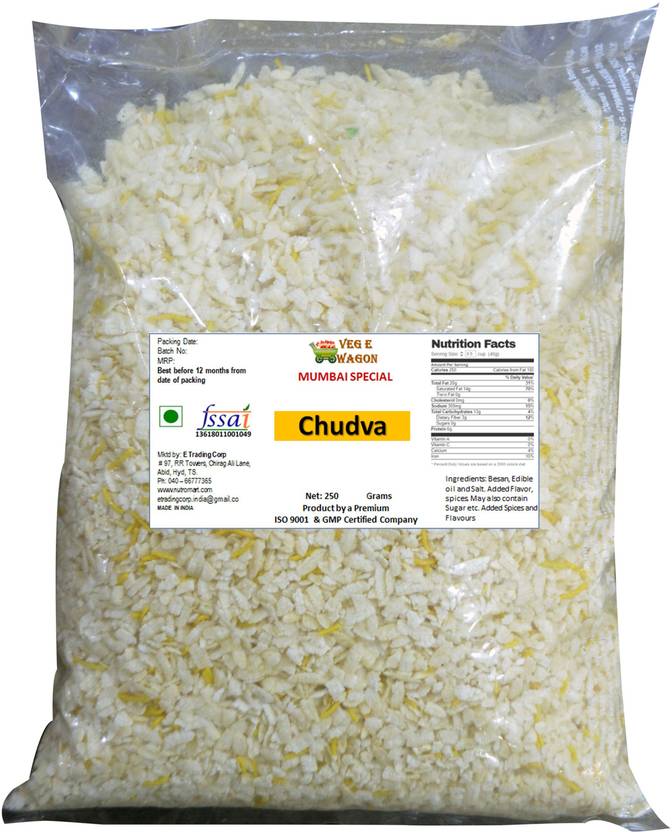 Veg E Wagon Mumbai Special Chudva Namkeen 250 Gm Price in India - Buy ...
