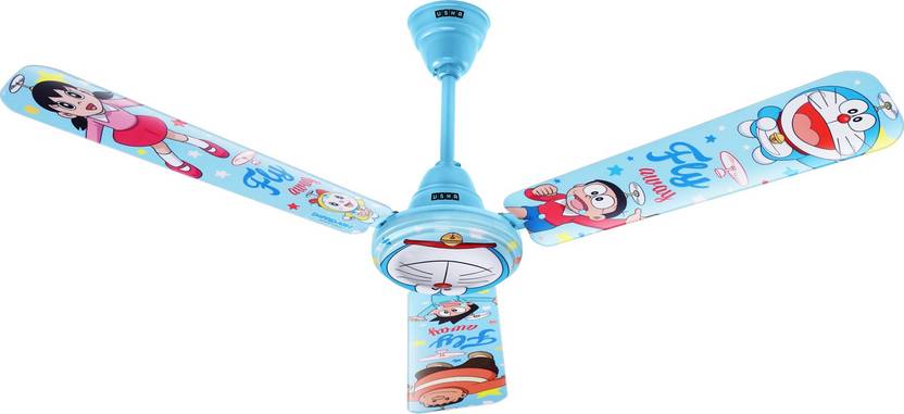 USHA Doraemon Fly Away 1200 mm 3 Blade Ceiling Fan Price in India - Buy ...
