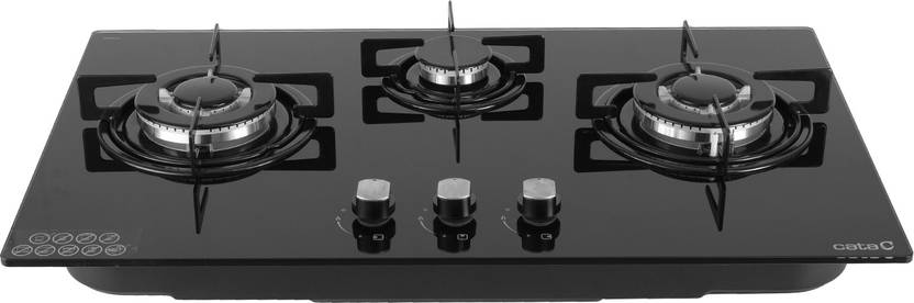 Cata CI 712 BUILT IN HOB Glass Automatic Butane Gas Stove Price in ...
