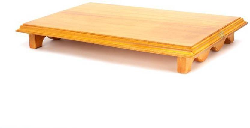 Soulveda Kraftz Puja Asana (Pooja Chowki / Mane) Wooden All Purpose ...