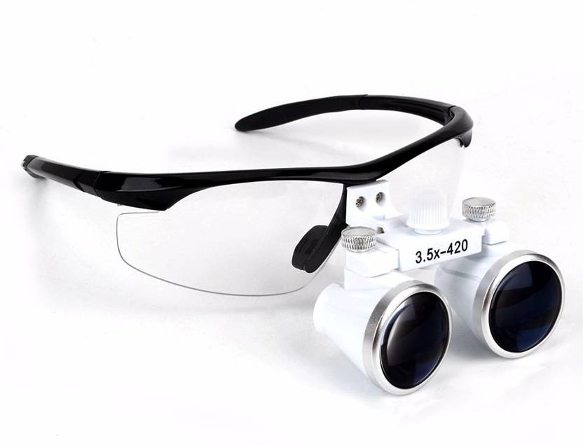 GALAXY Dental Loupes 3.5 X With Plastic Frame Simple Loupe Price in ...