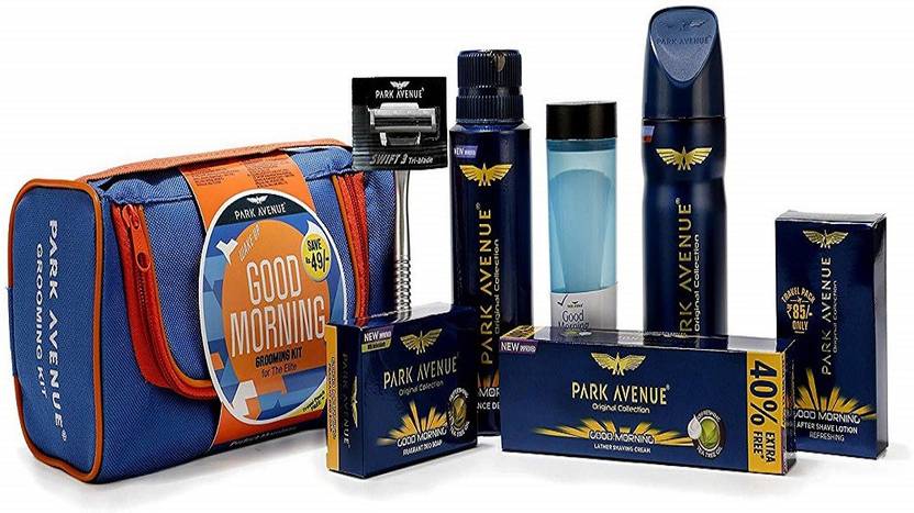 PARK AVENUE Good Grooming Kit For Men Travel Shaving Kit Price in India ...