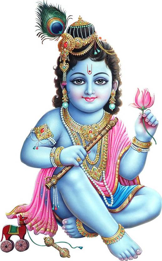 god & god's 53 cm Window Glass Static God Sticker Self Adhesive Sticker ...