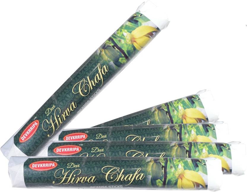 devkrripa Devi Hirva Chafa Fragrance Incense i Pack of 18 (100gm each ...
