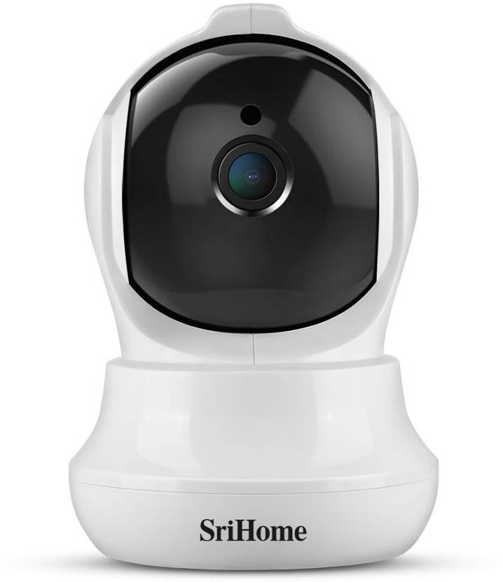 Srihome SH020 Pan/Tilt Wireless WiFi 3MP Ultra HD 1296p IP Security ...