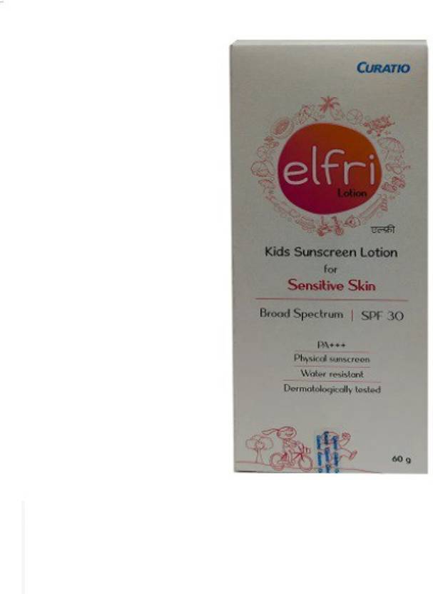 CURATIO Elfri Kids Sunscreen Lotion - SPF 30 PA+++ - Price in India ...