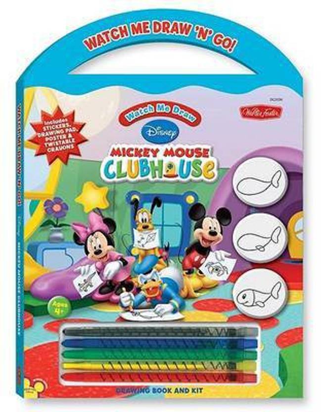Mickey Mouse Clubhouse Drawing Book and Kit: Buy Mickey Mouse Clubhouse ...