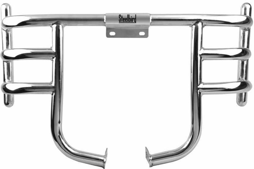 Steelbird Stainless Steel Leg Guard Bike Crash Guard Price in India ...