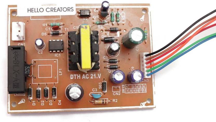 Electronic Spices Multi Volts Multi-Purpose SMPS Power Supply (24v,12V,5V,3.3V 1amp) Power ...