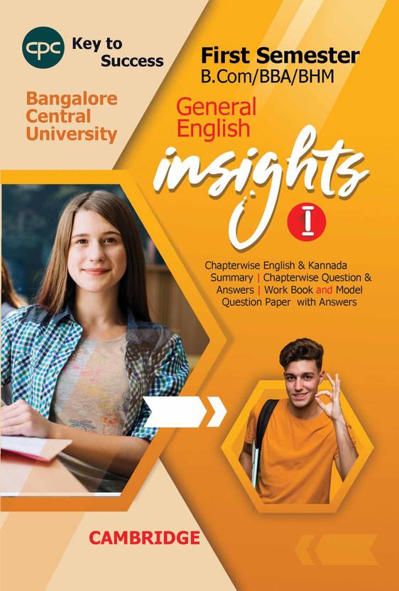 First Semester B.com/bba General English Insights I: Buy First Semester ...