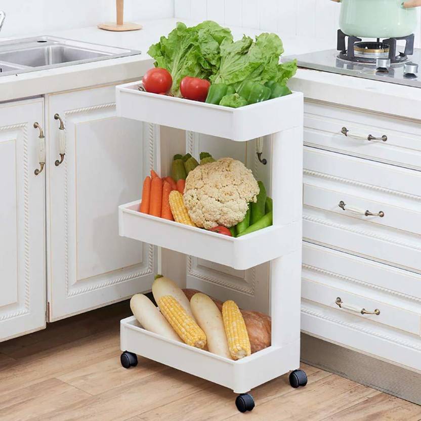 Livzing Livzing 3-tier Space Saving Storage Rack Organizer Multipurpose ...