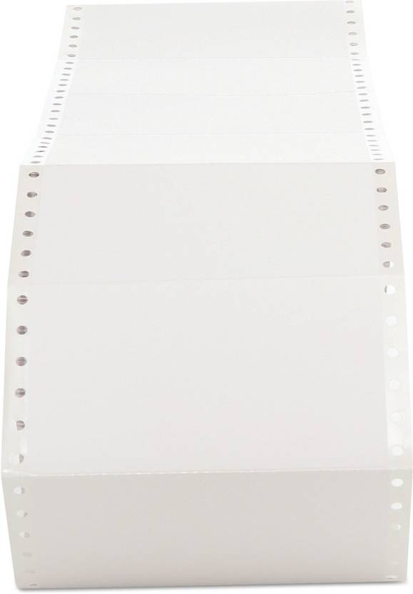 Flipkart.com | Meghraj Dot Matrix Printer Paper Continuous 8x12x1=6" 70 ...