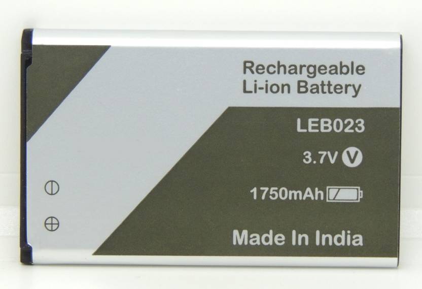 mp enterprises Mobile Battery For LAVA LEB023 1750MAH Price in India ...
