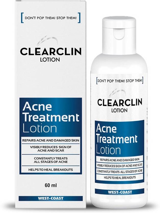West Coast Clearclin Acne Treatment Lotion 60ml Price in India - Buy ...