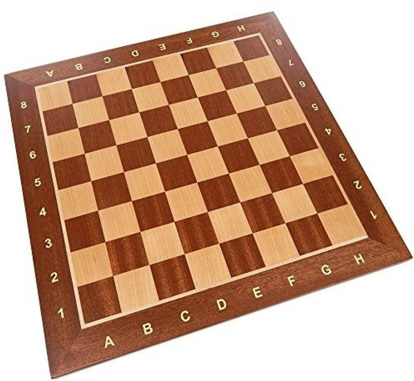 Best Chess Set Requa Chess Board With Inlaid Wood And Ranks And Files ...