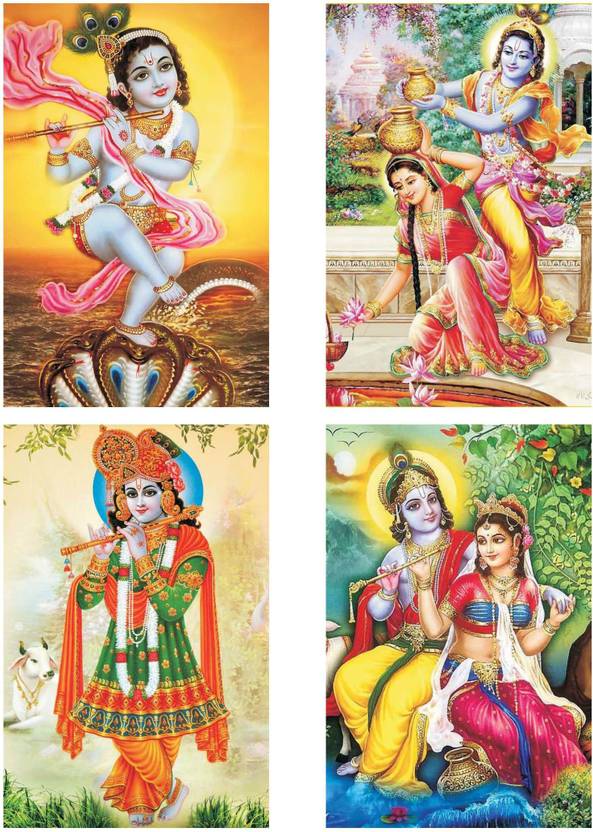 God_Shopsji_053 Poster set of 4 poster of God | Hindu God poster| God ...