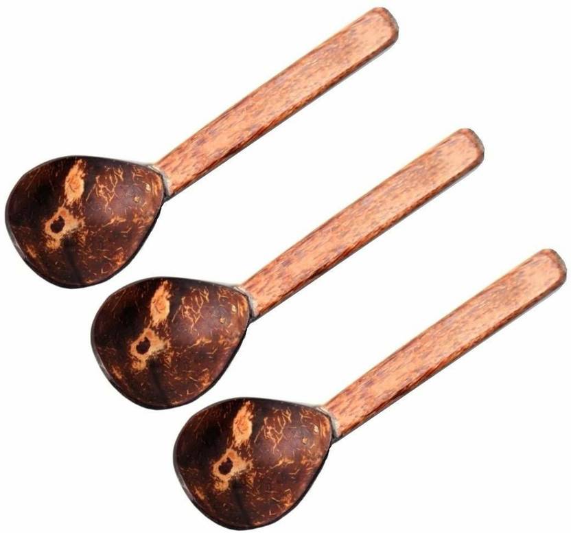 Gandhigramam Wayanad Coconut shell soup spatula Wooden Spatula Price in ...