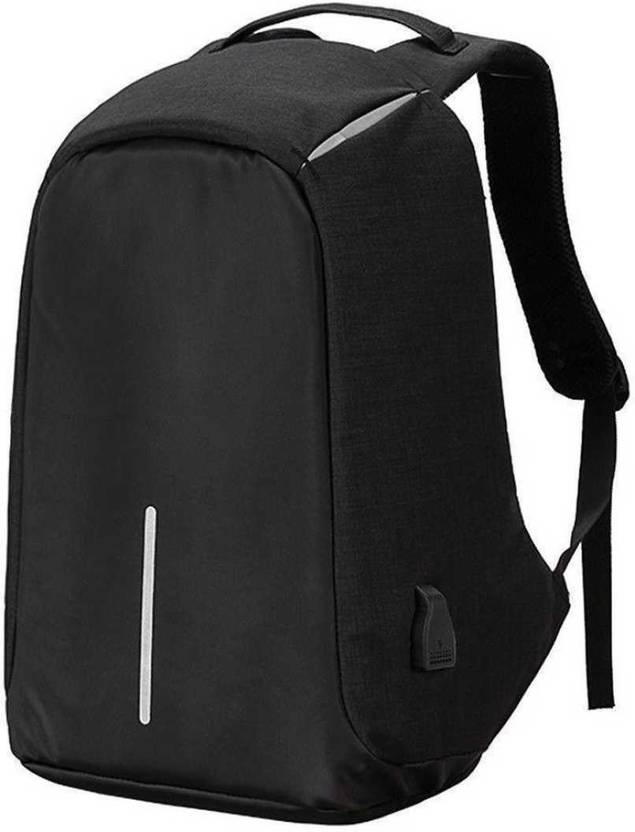 TRAVEL HAWK Anti Theft Laptop Bag foe Men 28 L Laptop Backpack Black ...