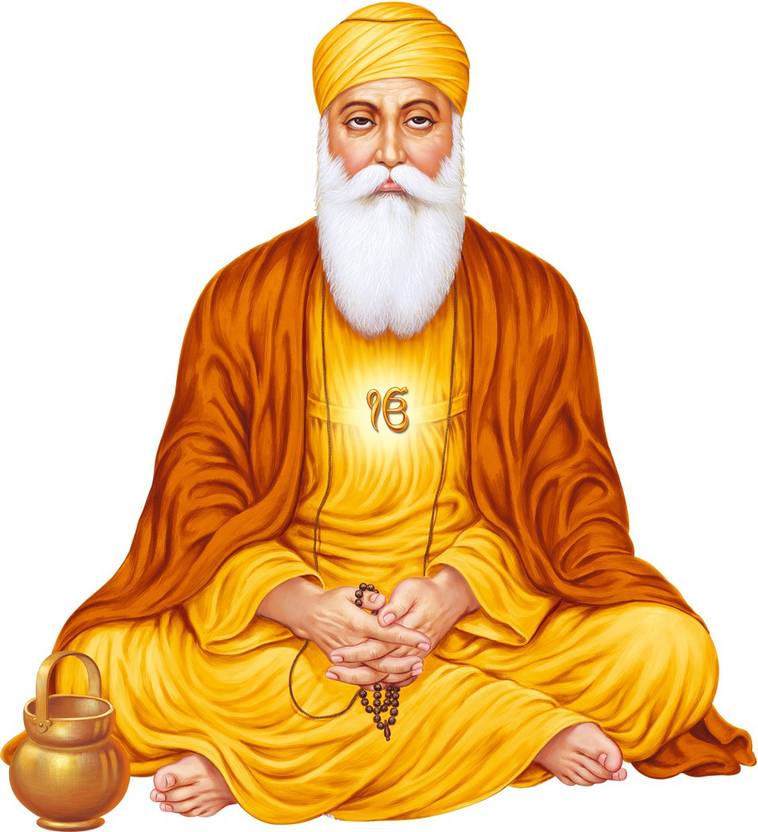 god & god's Wahe Guru Modern Art 202 Medium Self Adhesive Sticker Price ...