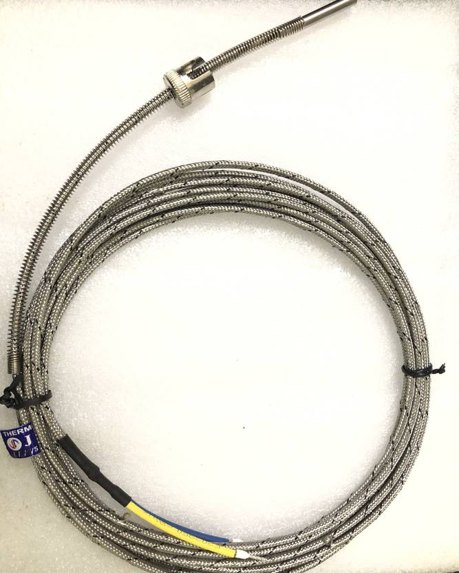 JAIN AUTOMATION J-TYPE SPRING ROTATED THERMOCOUPLE SENSOR 5MTR ...