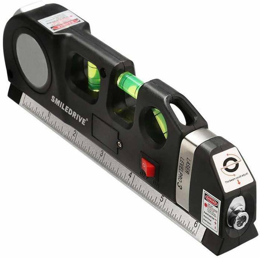 Smiledrive Laser Beam Levelling device with Bubble Indicator Measuring ...
