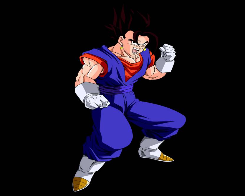 vegito poster|dragon ball z poster|anime poster|size:12x18 inch ...