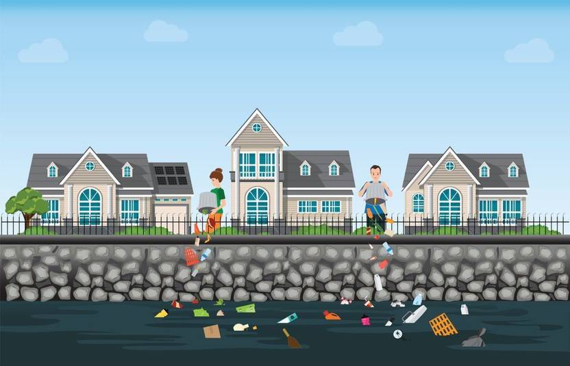 water pollution environment sticker poster|save water quotes ...