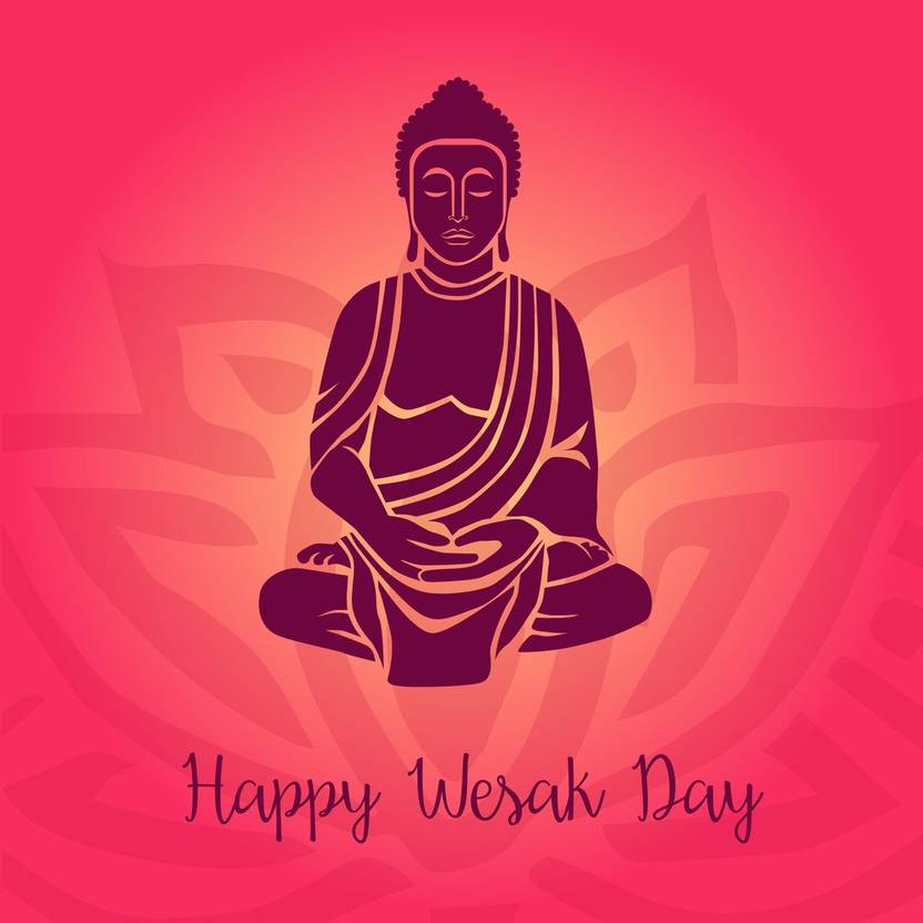 KD happy wesak day new Sticker Poster|hindu god|religious poster Paper ...
