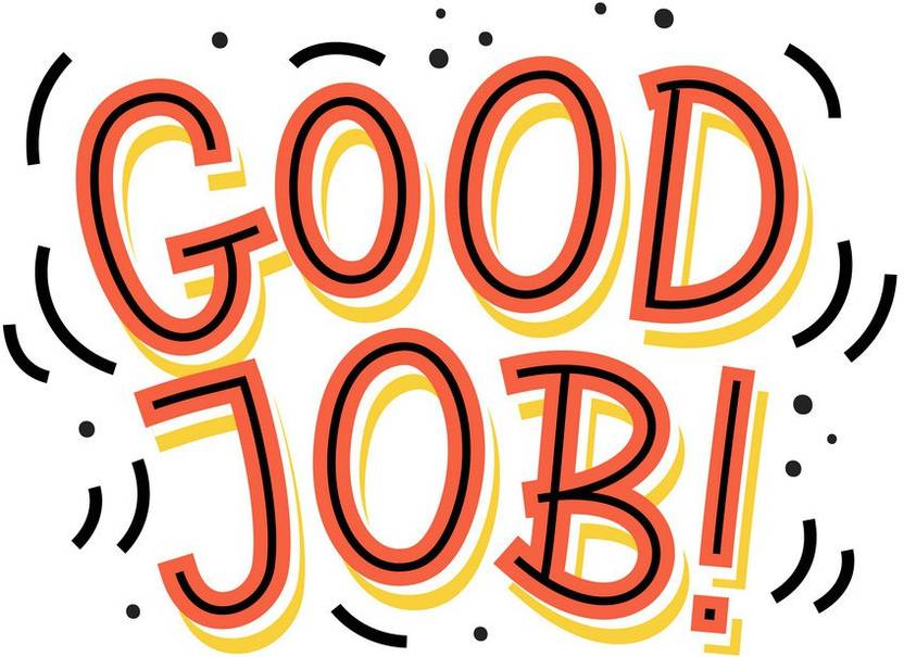 KD good job Sticker Poster|Motivational Poster| Paper Print - Quotes ...