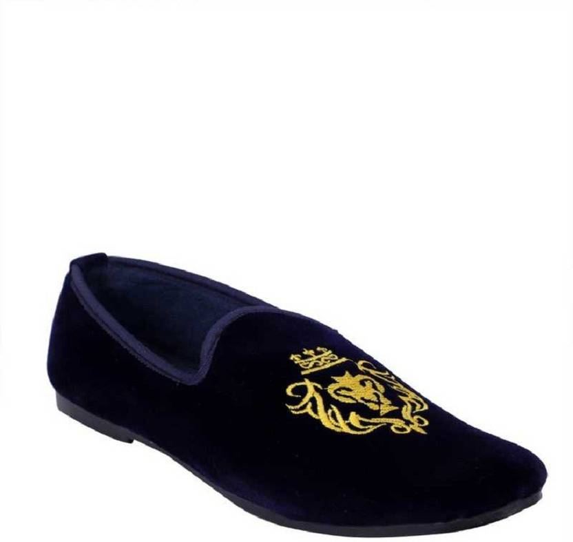 TRYCOM Mens Velvet Mojari For Men Mojaris For Men - Buy TRYCOM Mens ...