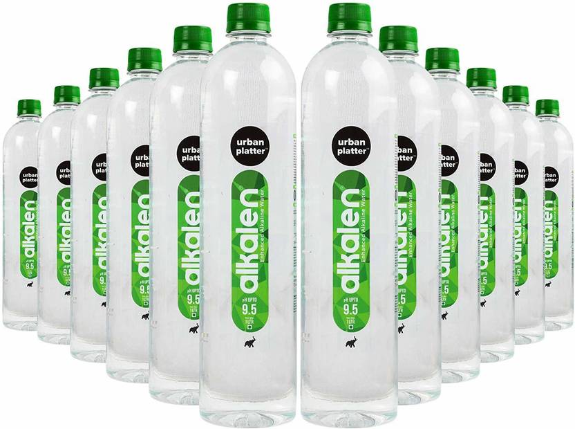 urban platter Alkalen Enhanced Alkaline Water, 1 Litre [Pack of 12, pH ...