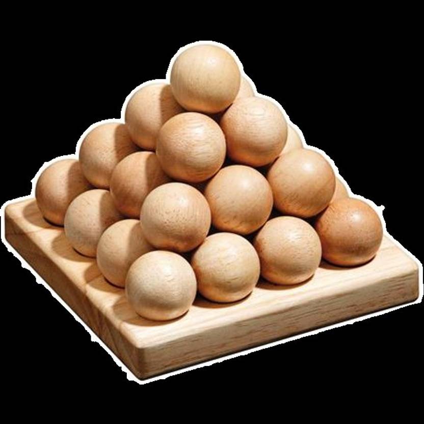 kreiz Magic Ball Pyramid Puzzle Magician's Ball Puzzle Magic Trick ...