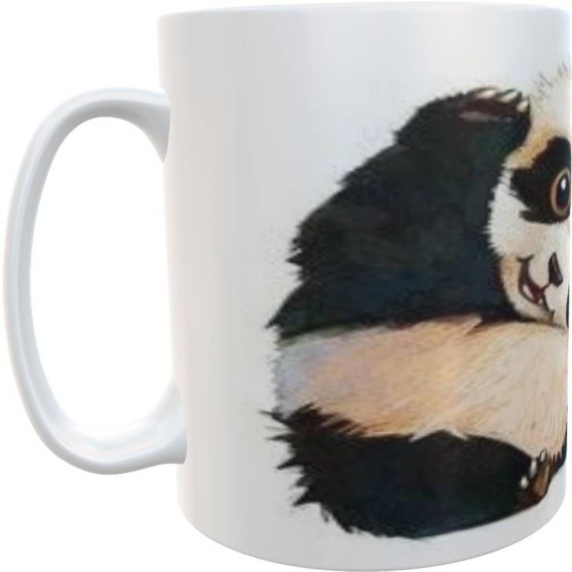 DEVYAI Cute Panda Printed DIPD23 Ceramic Coffee Mug Price in India ...