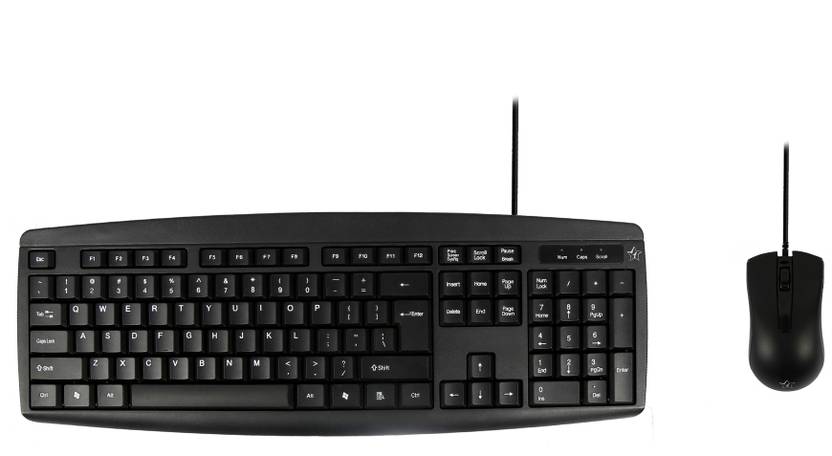 Flipkart SmartBuy YKM3136 Wired USB Laptop Keyboard and Mouse combo ...