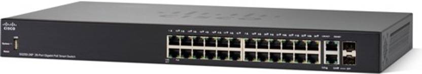 CISCO SG250-26P 26-Port Gigabit PoE Smart Network Switch - CISCO ...