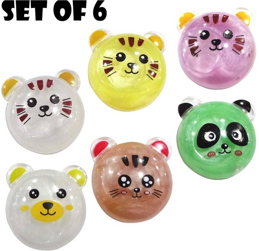 Party Propz Crystal Slime - Bear Shape Colorful Slime Toys for Kids ...